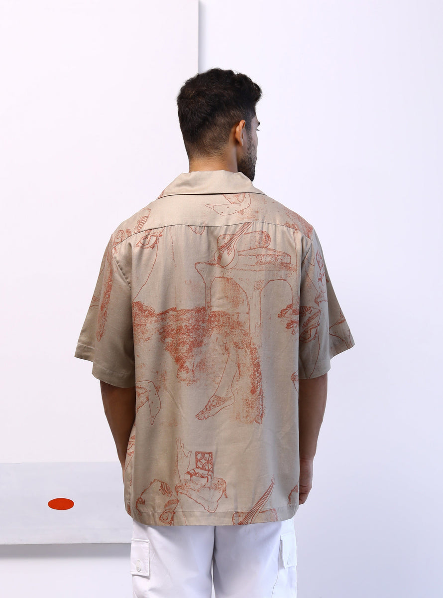 Surrealist Outline Shirt – No Grey Area